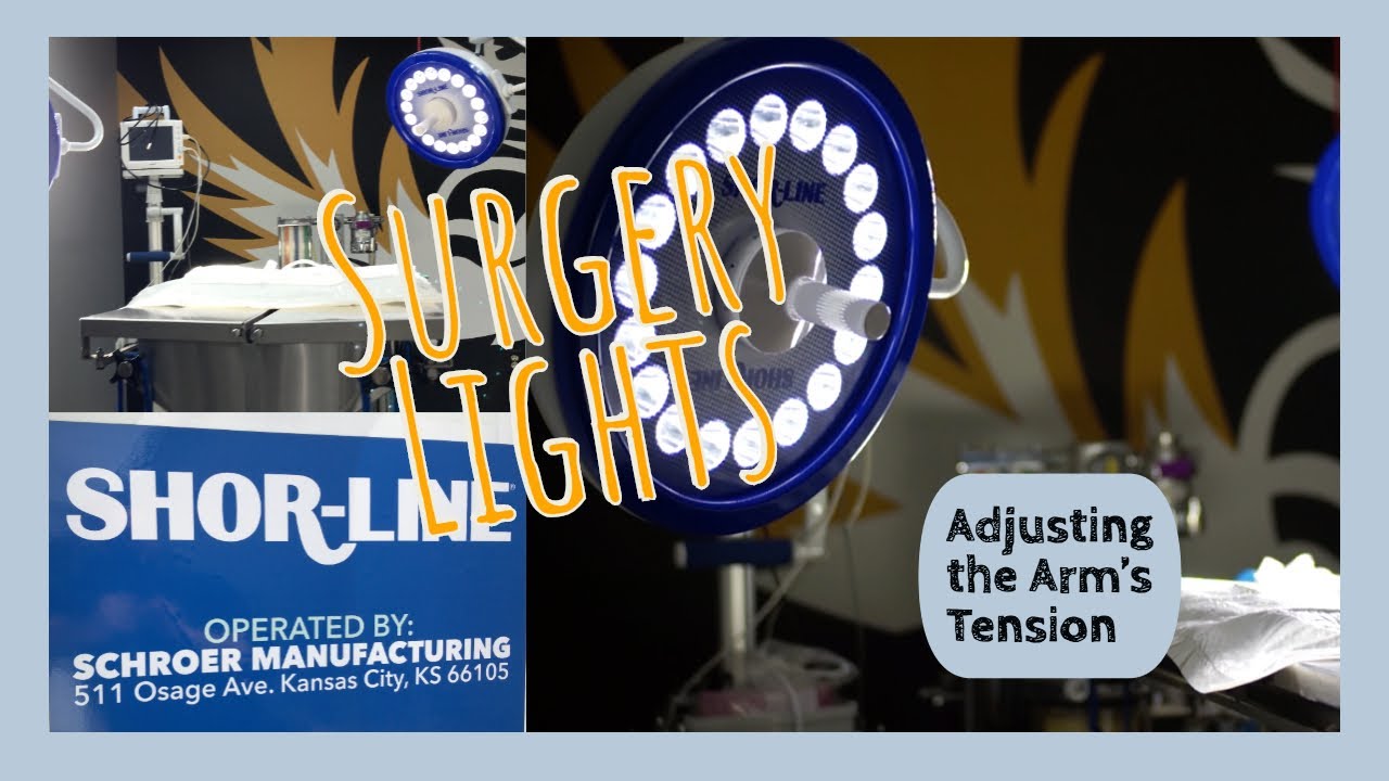Surgery Lights: Adjusting the Arm's Tension - YouTube