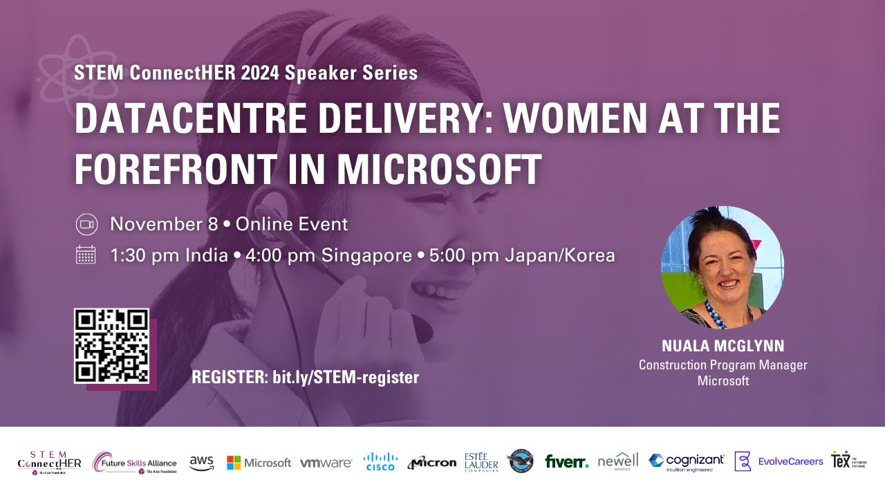 Datacentre Delivery: Women at the Forefront in Microsoft - YouTube