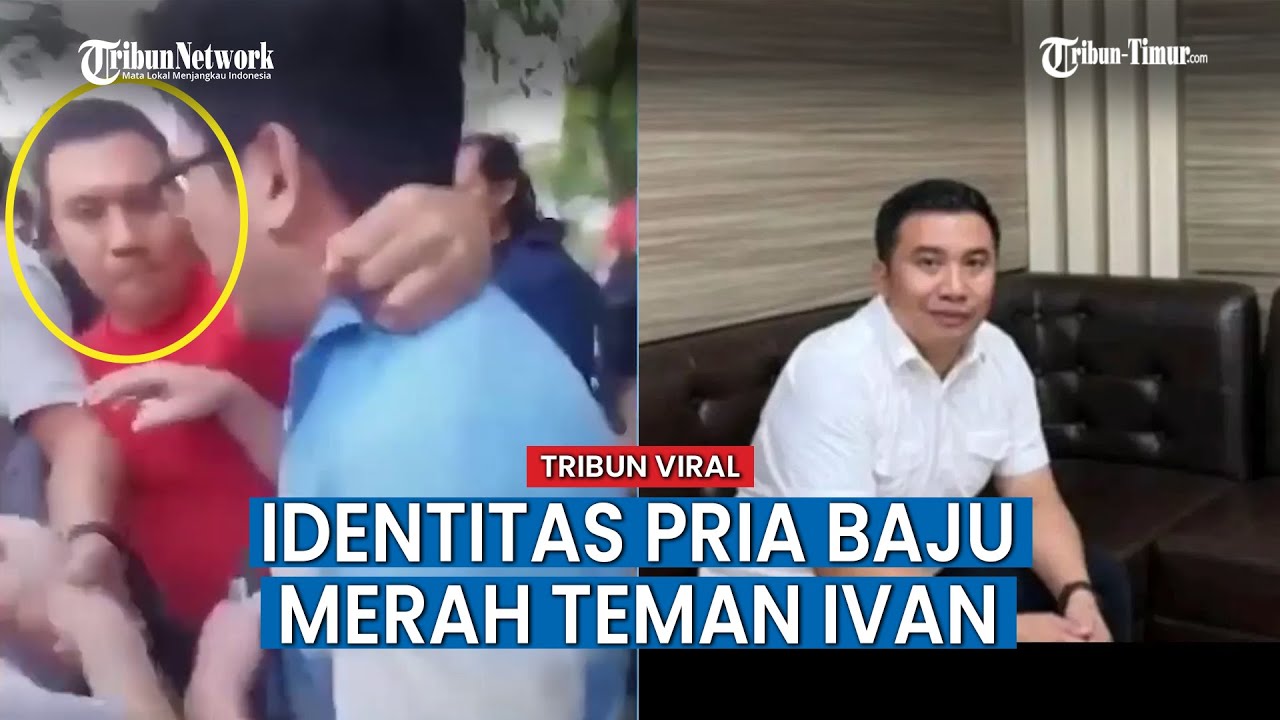 Pria Baju Merah Ikutan Songong saat Ivan Sugianto Paksa Siswa SMA Sujud & Menggonggong - YouTube