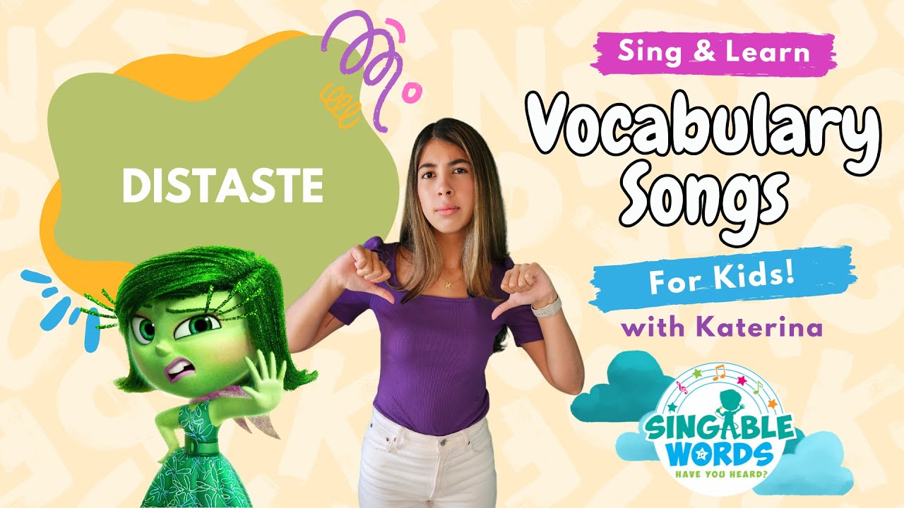 Distaste Song | 4th Grade | Fun Learning for Kids | Singable Words ...