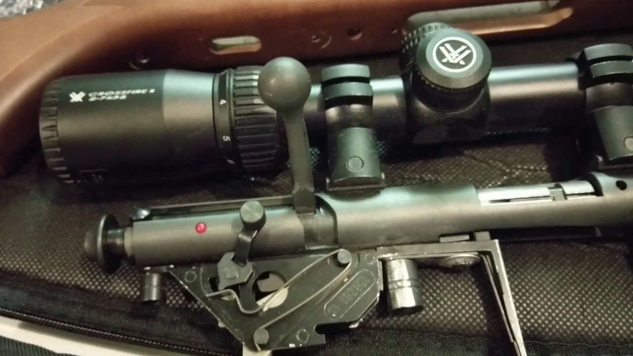 Rifle Basix sav-r sear installed in 93r17 - YouTube