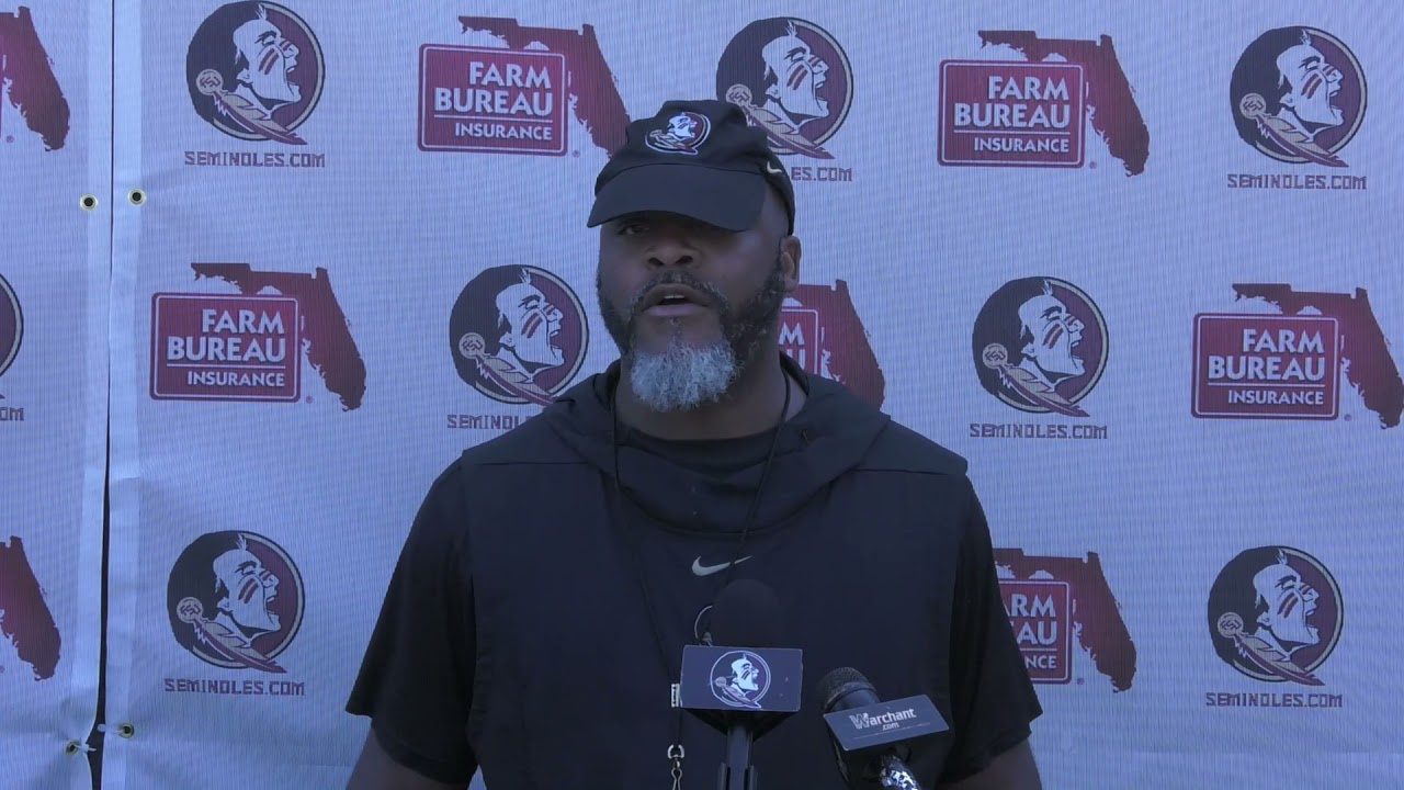 FSU wide receiver coach Ron Dugans speaks on Bobby Bowden - YouTube