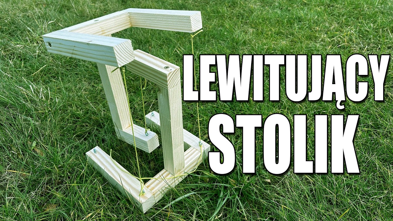 Jak zrobić lewitujący stolik metodą tensegrity? - YouTube