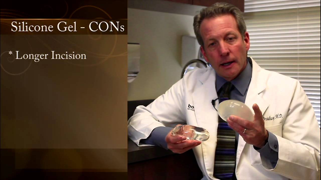 What's Better, Saline or Silicone Gel Breast Implants? - YouTube