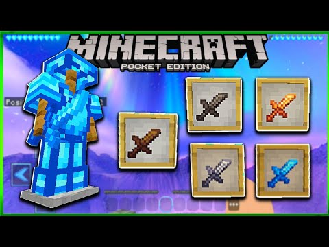 TEXTURA PVP AZUL ESCURO 16x - MINECRAFT BE 1.19.0 - YouTube