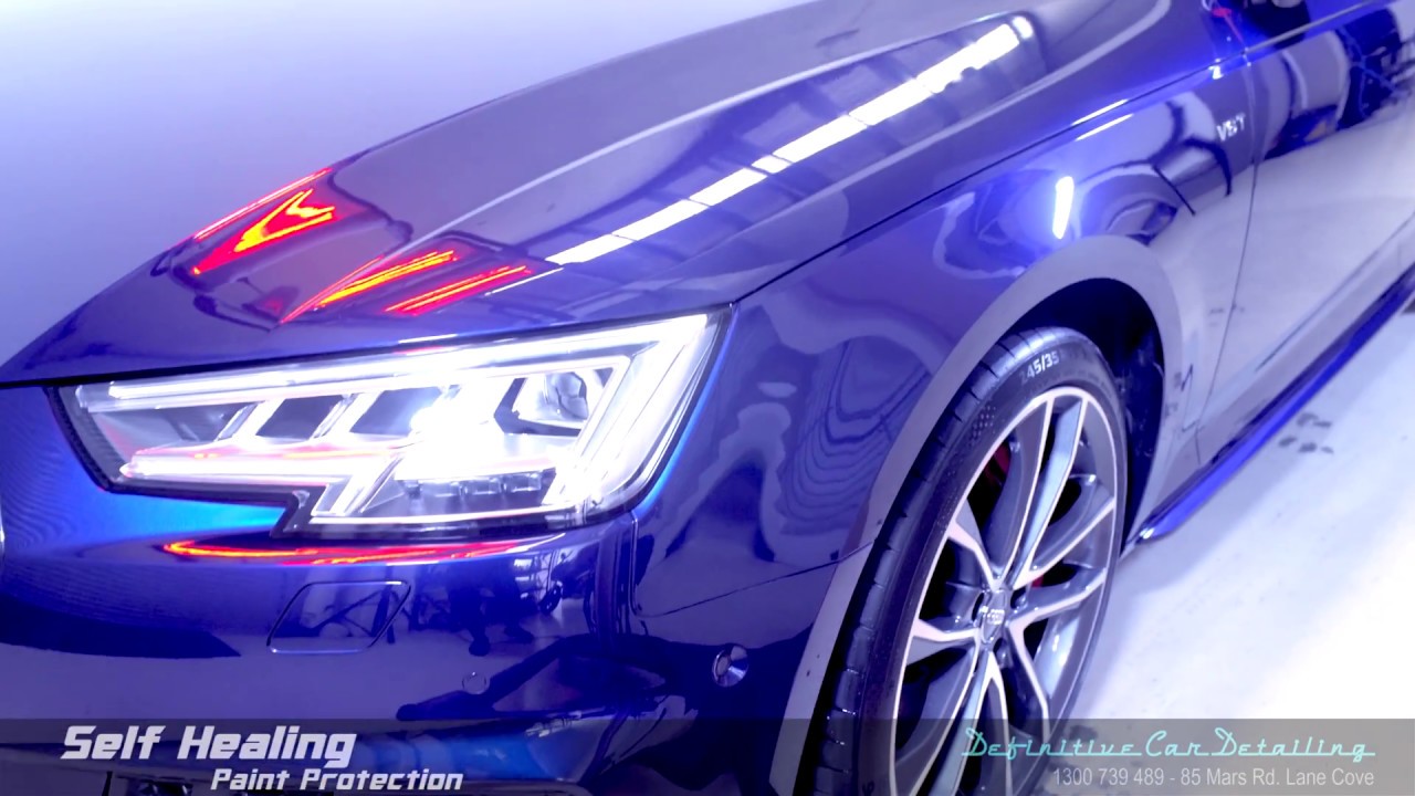 Audi S4 Navarra Blue Definitive Sydney Self Healing Gloss Enhancement ...