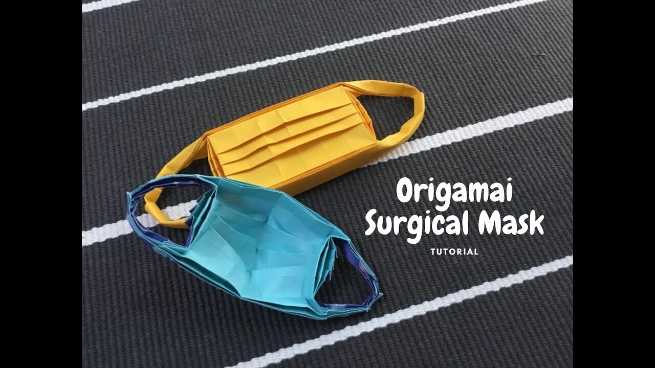 How to make an origami surgical mask to withstand COVID-19? 如何摺口罩對抗肺炎 ...