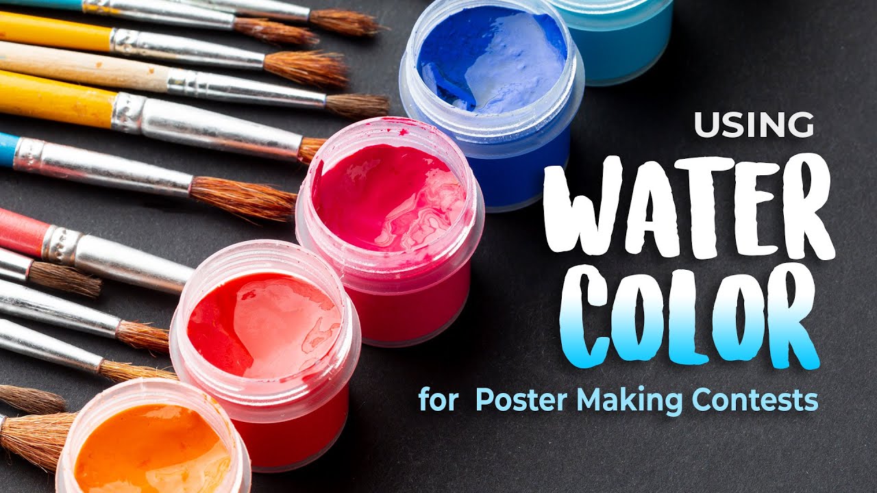 Poster Color for Poster Making Contest - YouTube
