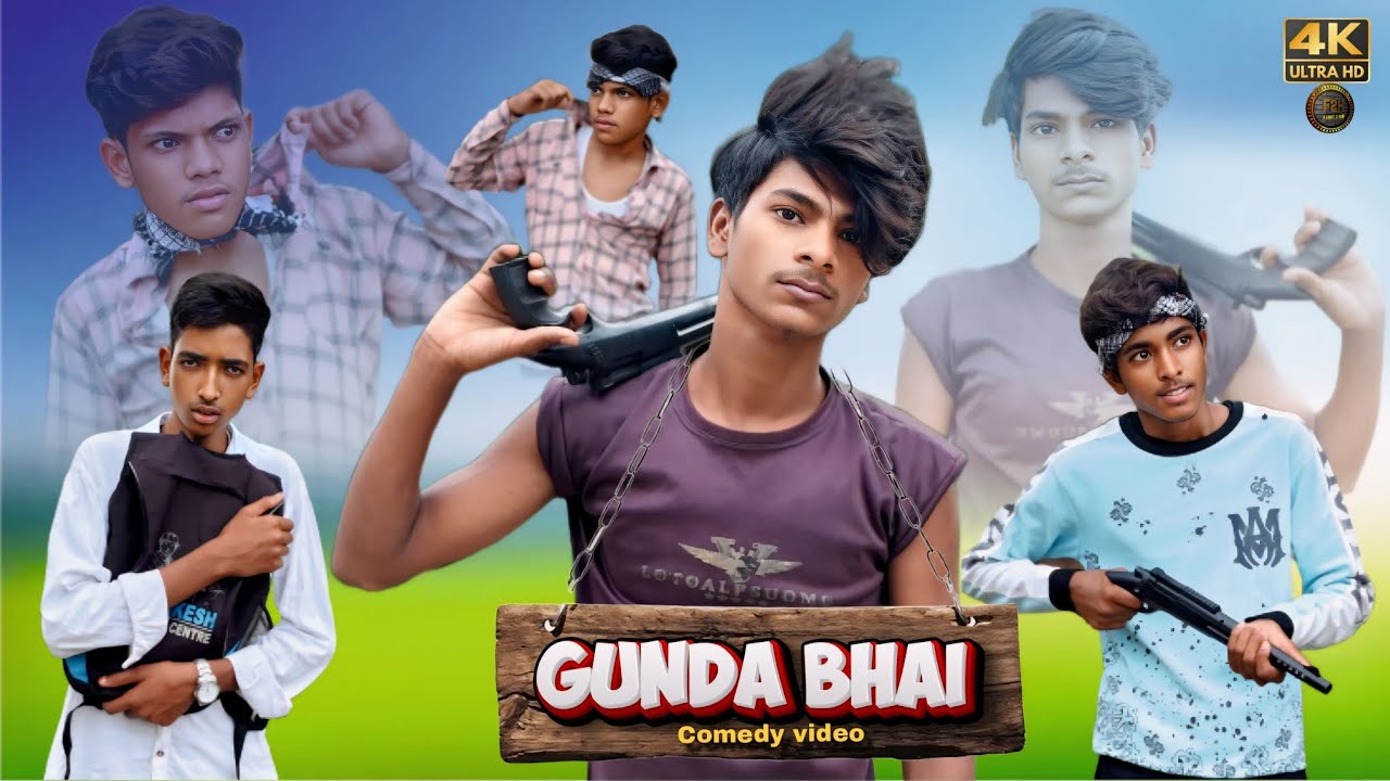 GUNDA BHAI || गुंडा भाई || Comedy Video || Comedy friend waldaha || F2h ...