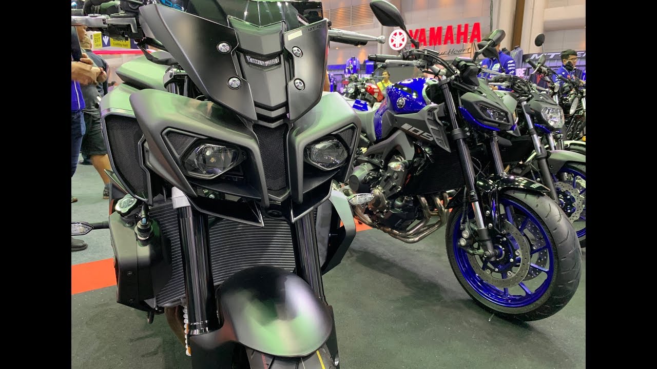 All New 2019 Yamaha MT-10 Black Bangkok Motor Expo by Yamaha Thailand ...