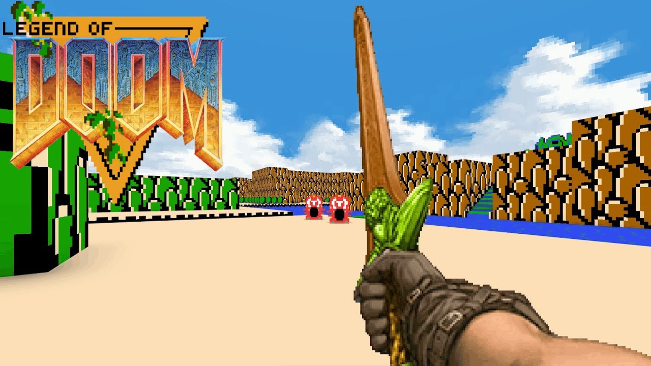 Legend of Doom - A Doom 2 TC recreating the first Zelda game - YouTube