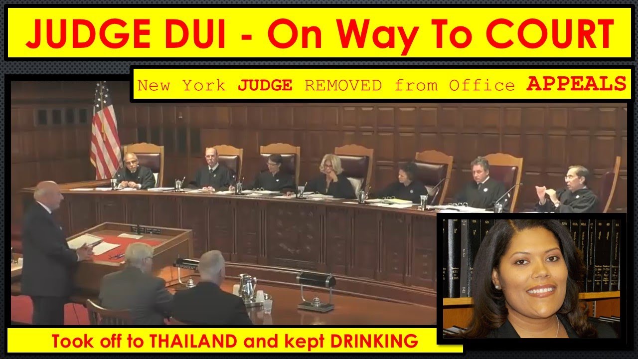 DRUNK JUDGE causes 3-car COLLISION on WAY TO COURT! She APPEALS her ...