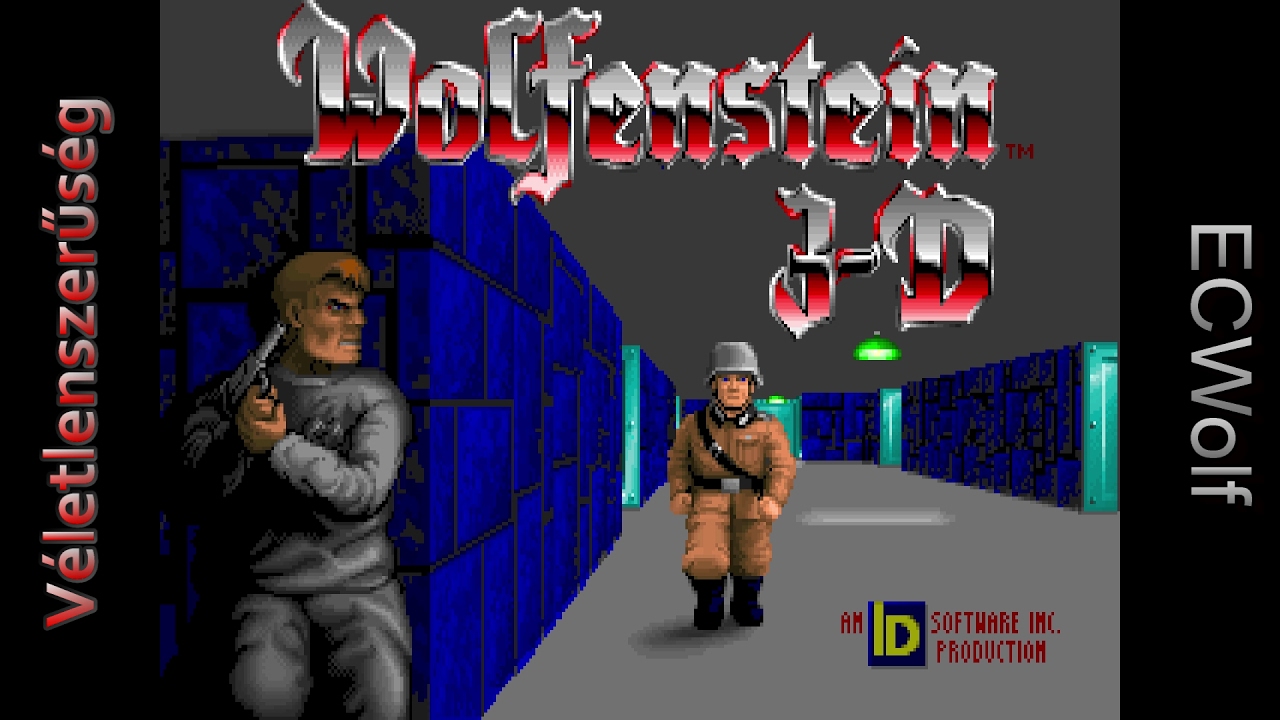 Wolfenstein 3D ECWolf-al | Véletlenszerűség #1 - YouTube