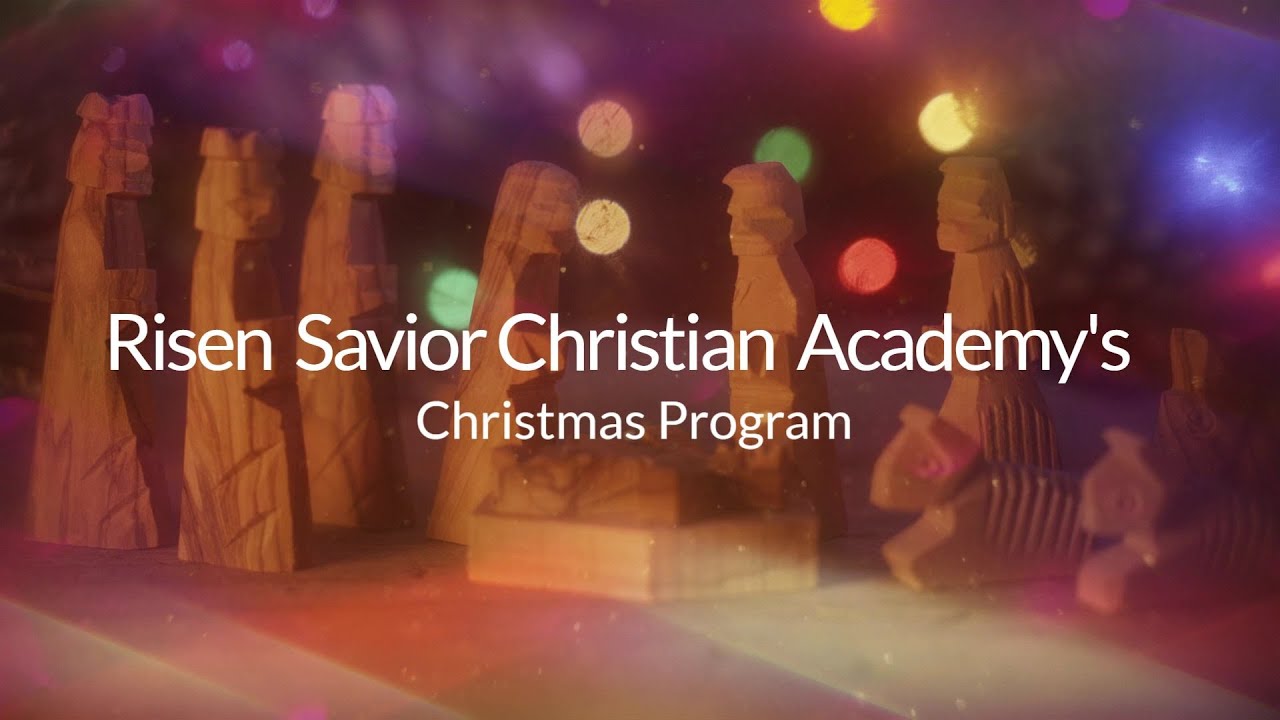 Pre-K & Kindergarten Christmas Program - YouTube