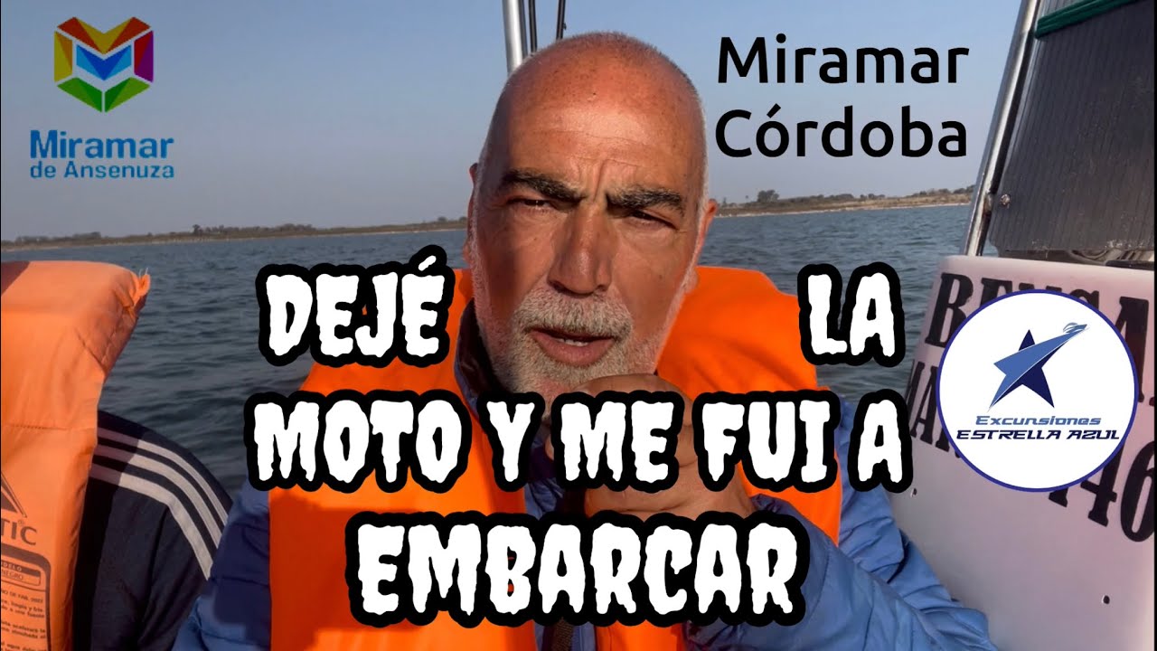 Córdoba tiene mar | MIRAMAR de Ansenuza | en moto por Argentina - YouTube