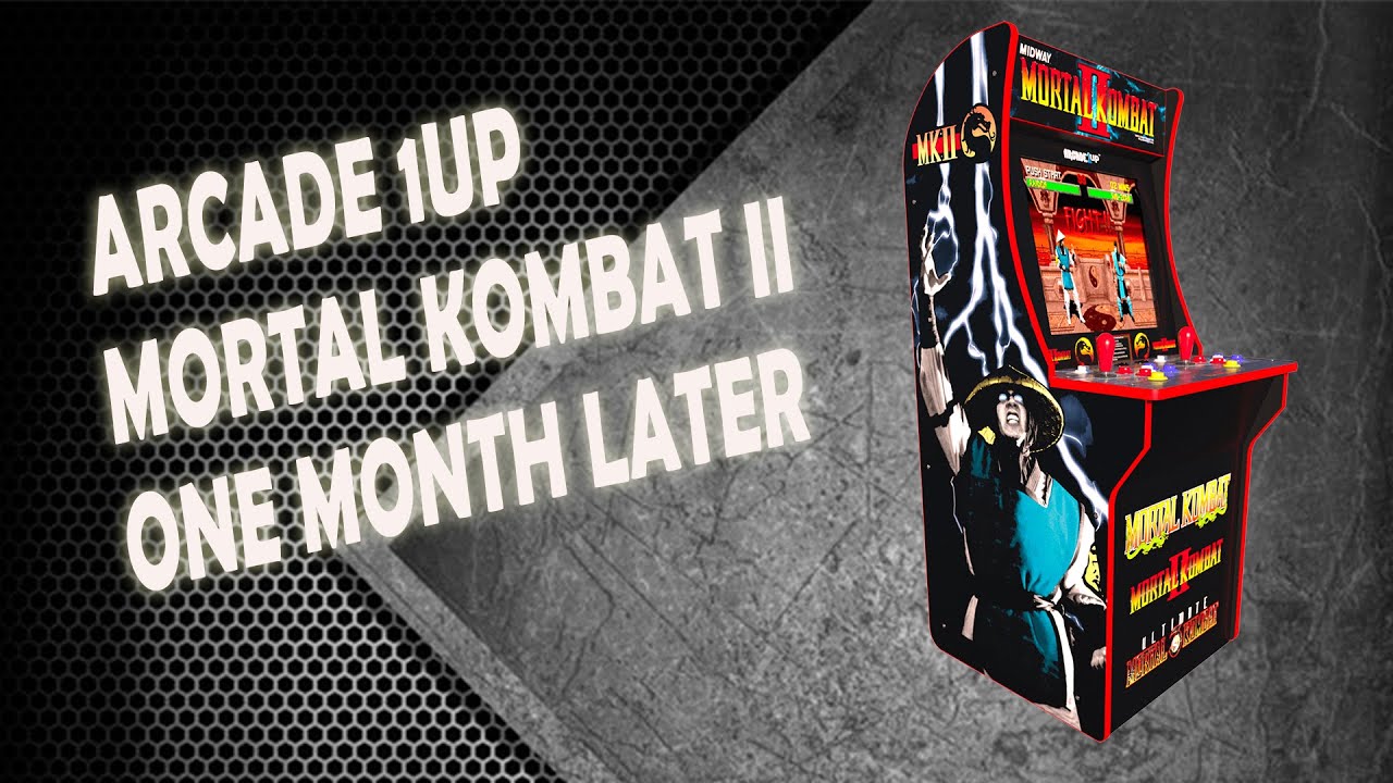 #arcade1up #mk2 #homearcade Mortal Kombat 2 Arcade One Up - One Month ...