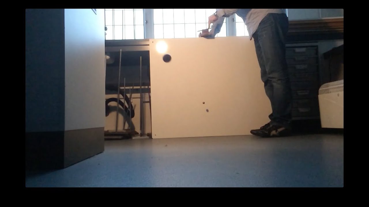 Falling bodies apparatus - projectile motion - YouTube