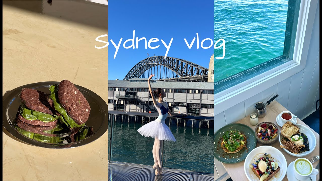Sydney Vlog 🥞 waterview cafe, ballet photos, baking - YouTube