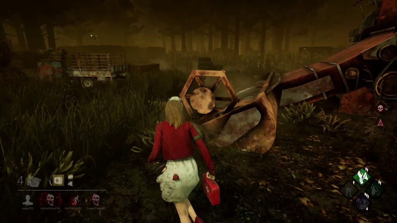 DBD Lisa Gardner Escapes from trapper - YouTube