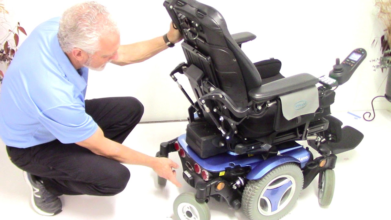 Permobil M400 Loaded with Lights #1028 - YouTube