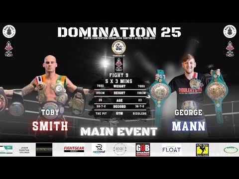 Toby Smith Vs George Mann - Domination Muay Thai 25 - YouTube