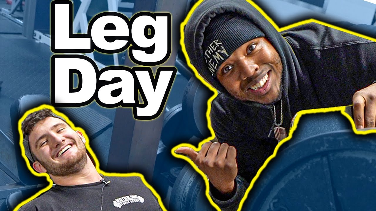 We Had a Crazy Leg Day - YouTube