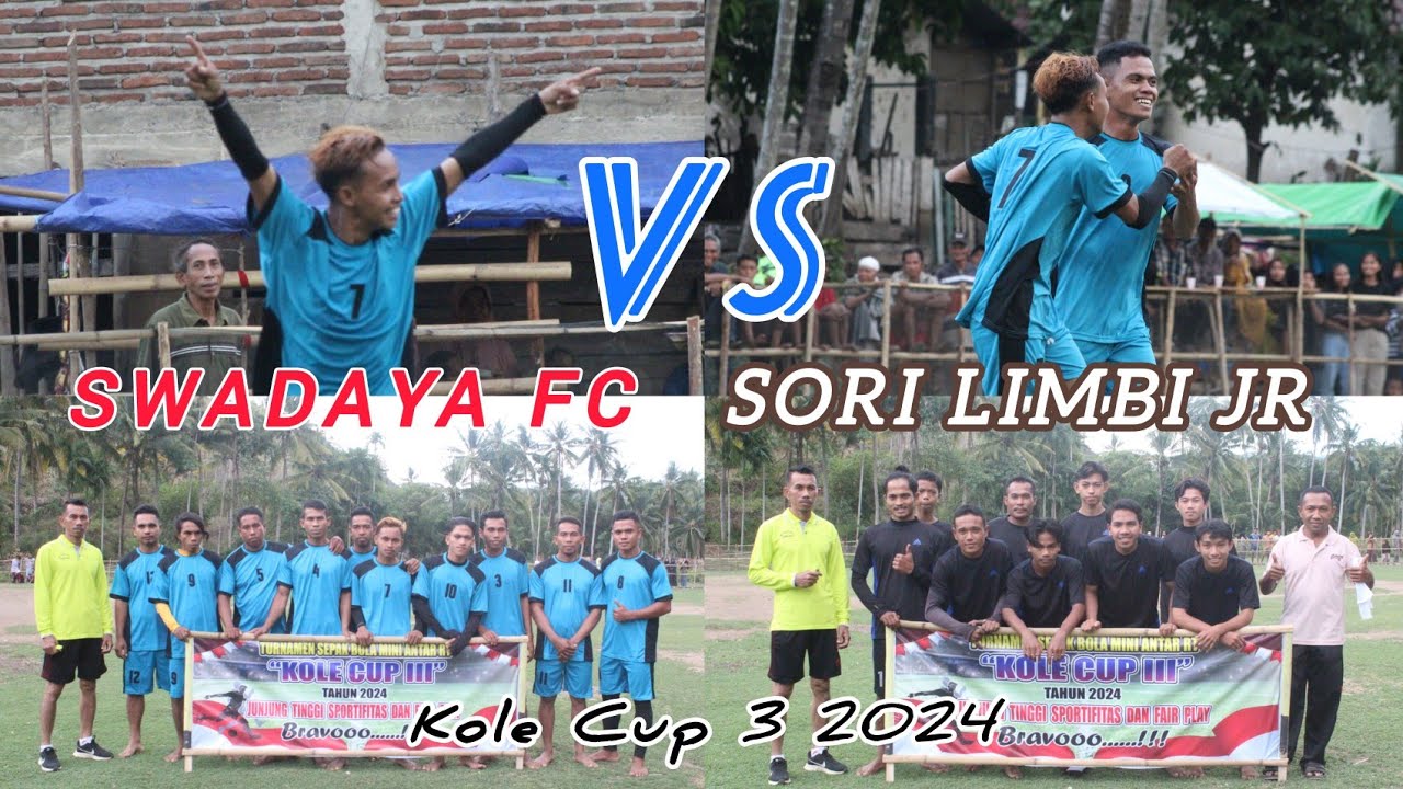 HIGHLIGHT‼️SWADAYA FC 🆚 SORI LIMBI JR || MINI SOCCER KOLE CUP 3 TA 2024 ...