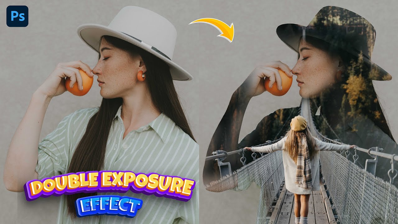 Unlock the Magic of Double Exposure in Photoshop - YouTube