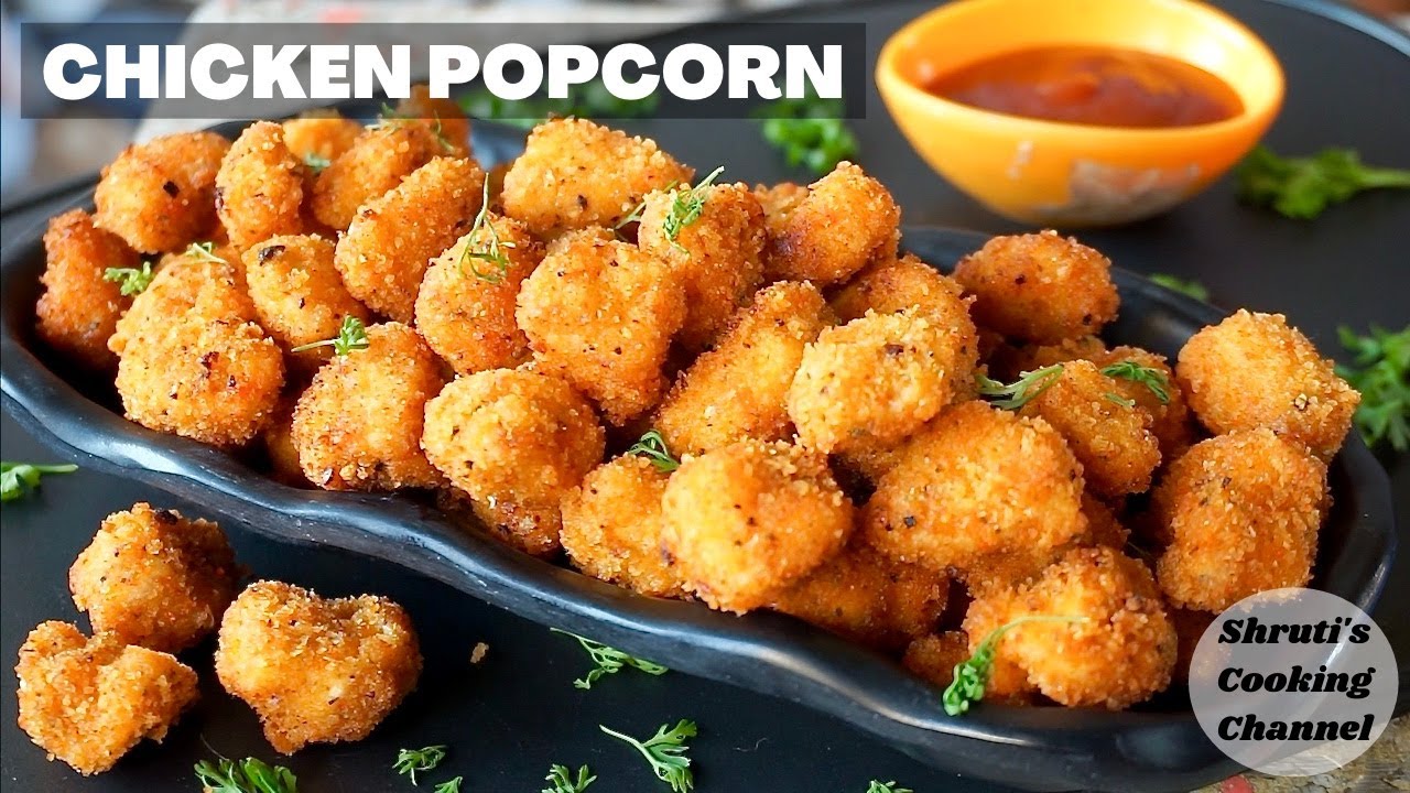 Chicken Popcorn recipe | crispy chicken pops | KFC style popcorn ...