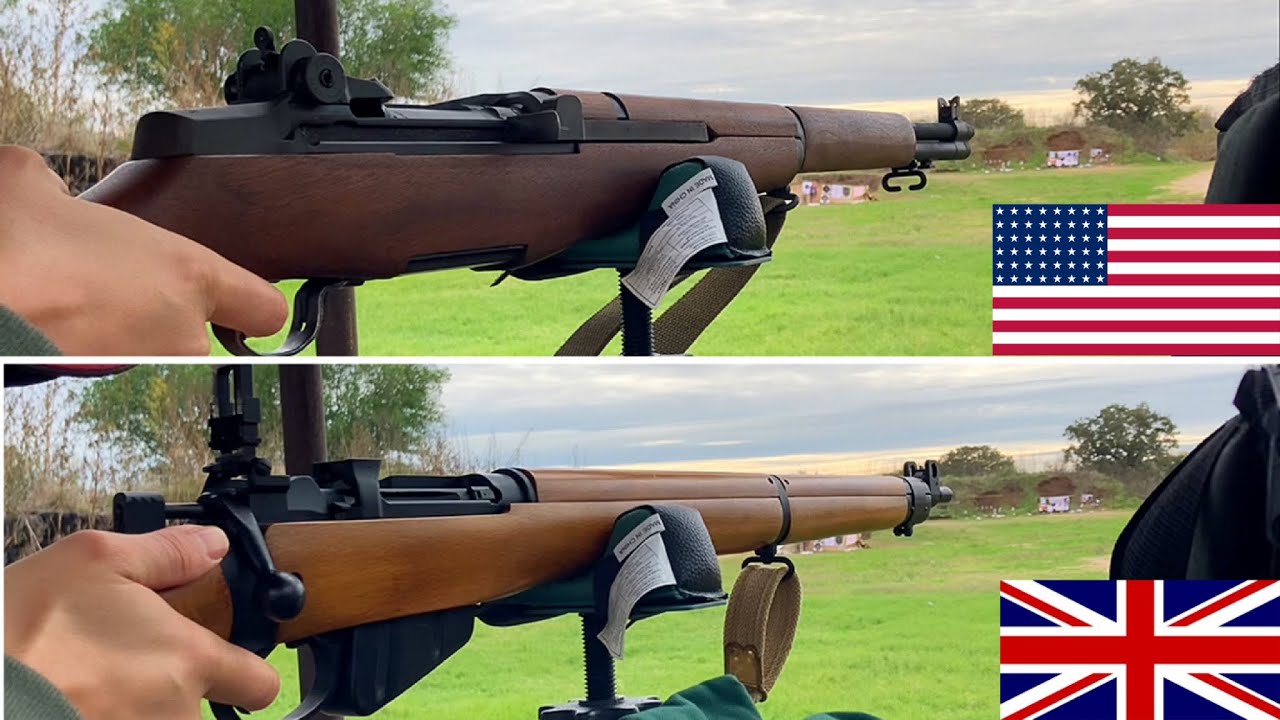 Pt2: M1 Garand vs Lee Enfield No 4 Mk II- Long Range 650 Yards - YouTube