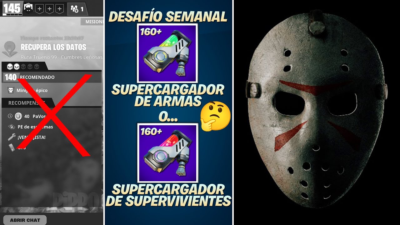 SE ROMPIÓ SALVAR EL MUNDO | MÁS NOVEDADES DE JASON VOORHEES | SKINS ...