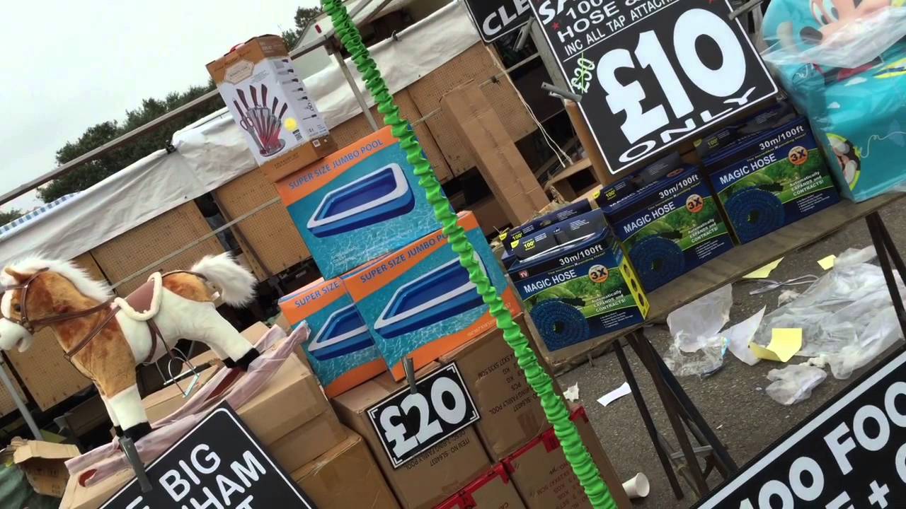 What's on at Dagenham Market today 21/6/15 - YouTube