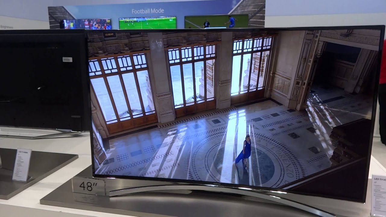Samsung H8000 series Curved TVs - YouTube