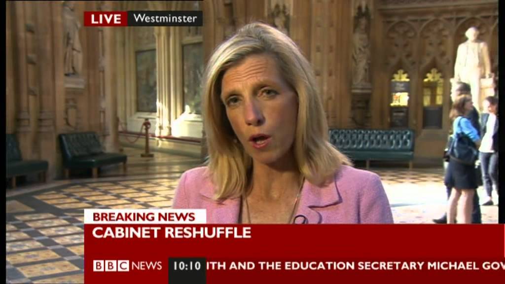 CAROLE WALKER _BBC NEWS (04 Sept. 2012) Cabinet shuffles - YouTube