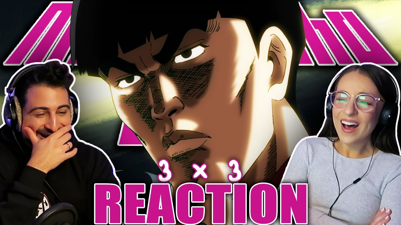 MOB THE CHAD!🔥Mob Psycho 100 3x3 REACTION! - YouTube