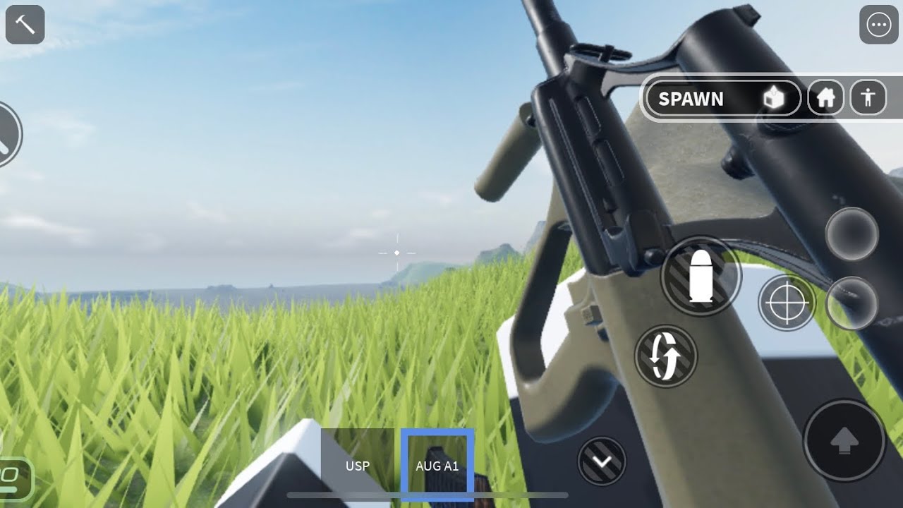 roblox AUG A1 animation showcase - YouTube