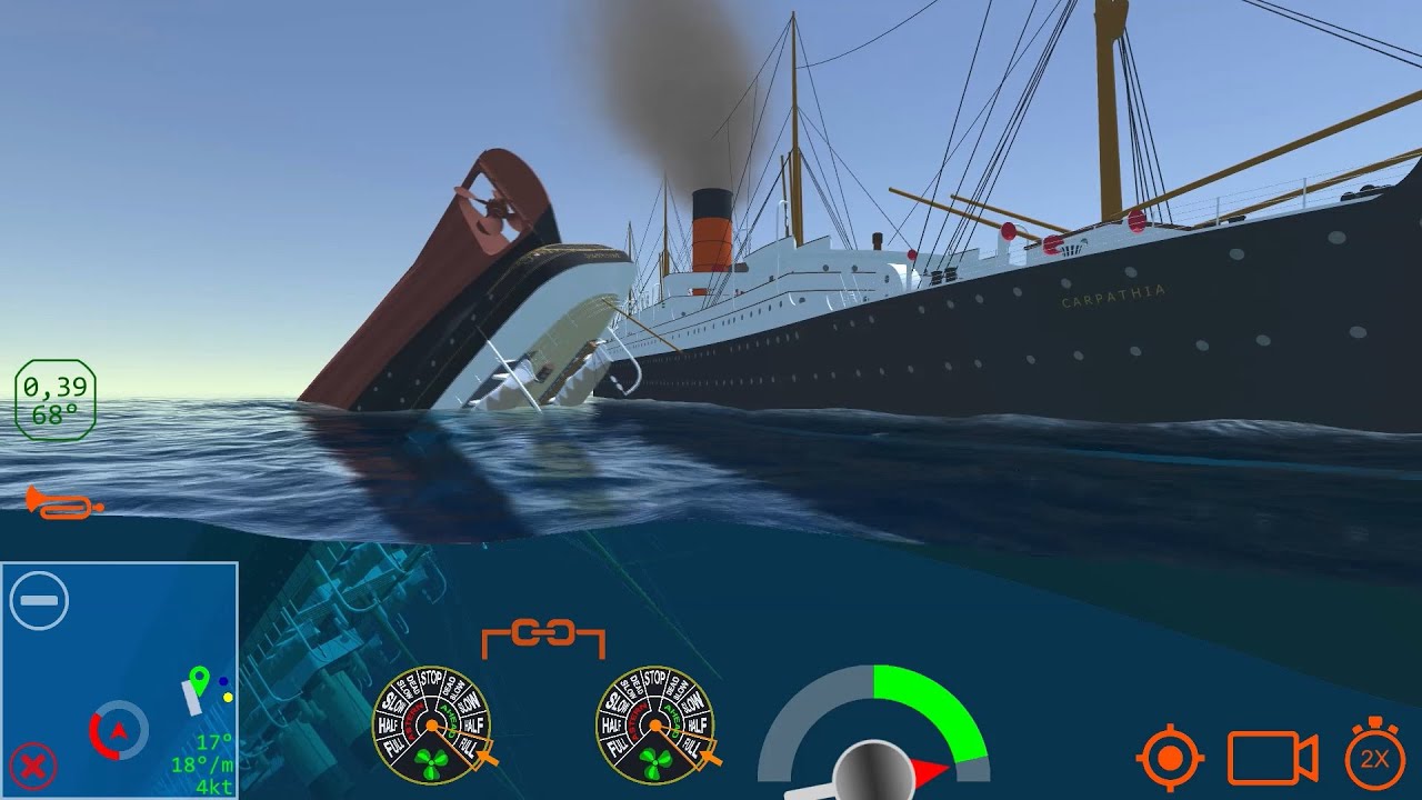 Fatal collision - Ship Handling Simulator - YouTube