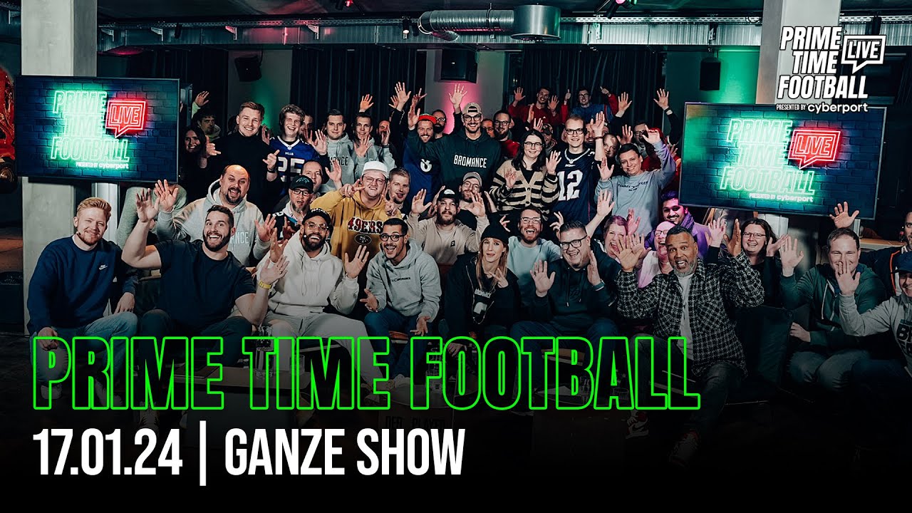 Prime Time Football Live presented by cyberport - Die komplette Show ...