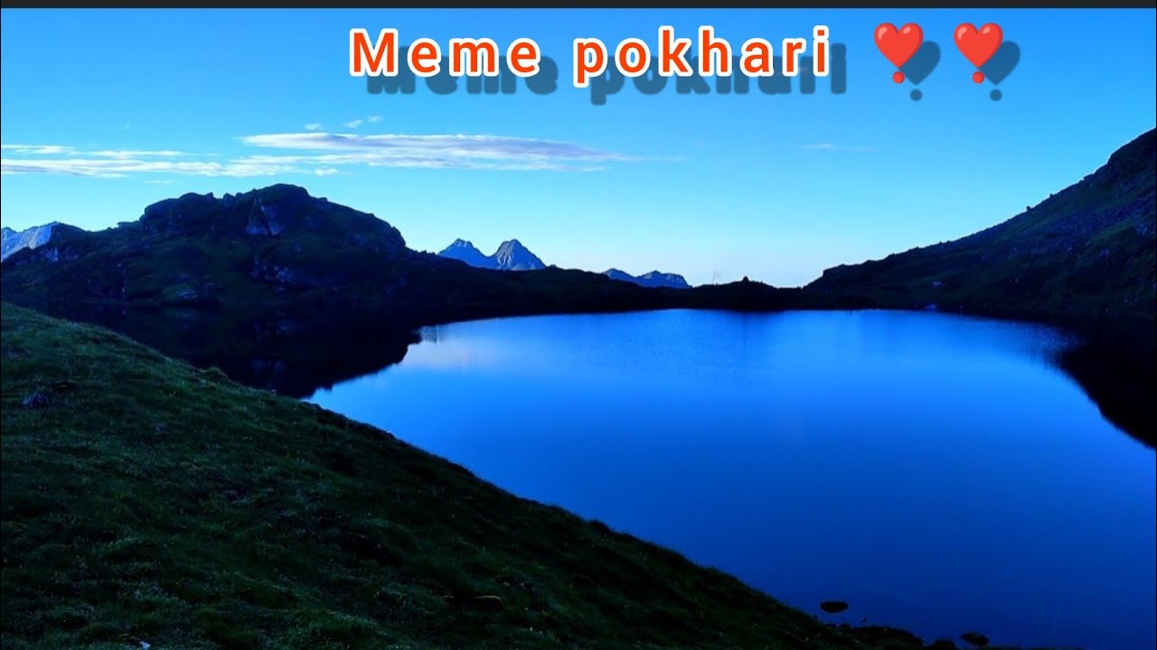 finally meme pokhari pugyo ️ but halat kharab vyo yll guys 😔//nabraj ...