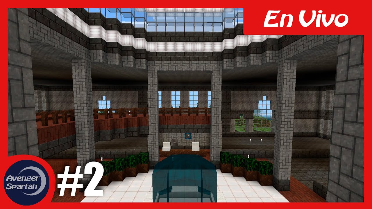 Continuamos la Ciudad de Minecraft - Vamos por el Interior del Edificio ...
