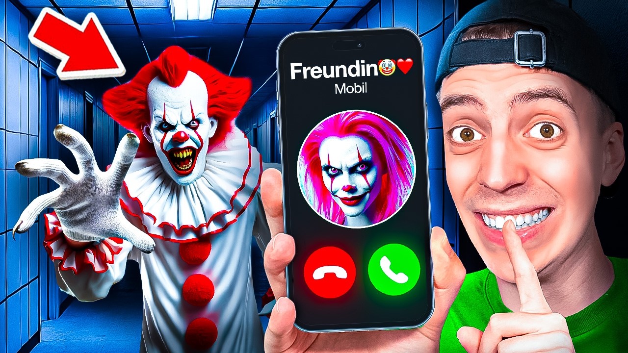 ich durchsuche HEIMLICH das HANDY vom HORROR CLOWN! 😳🤡 (gefährlich ...