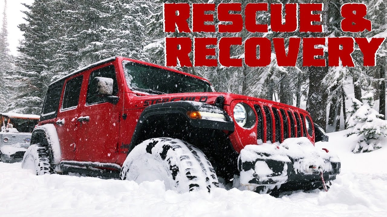 Stuck in the Snow - Rescue and Recovery! - YouTube