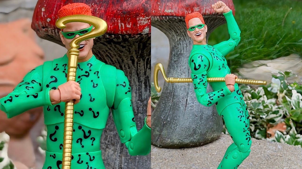 New McFarlane Toys Batman Forever The Riddler action figure review this ...