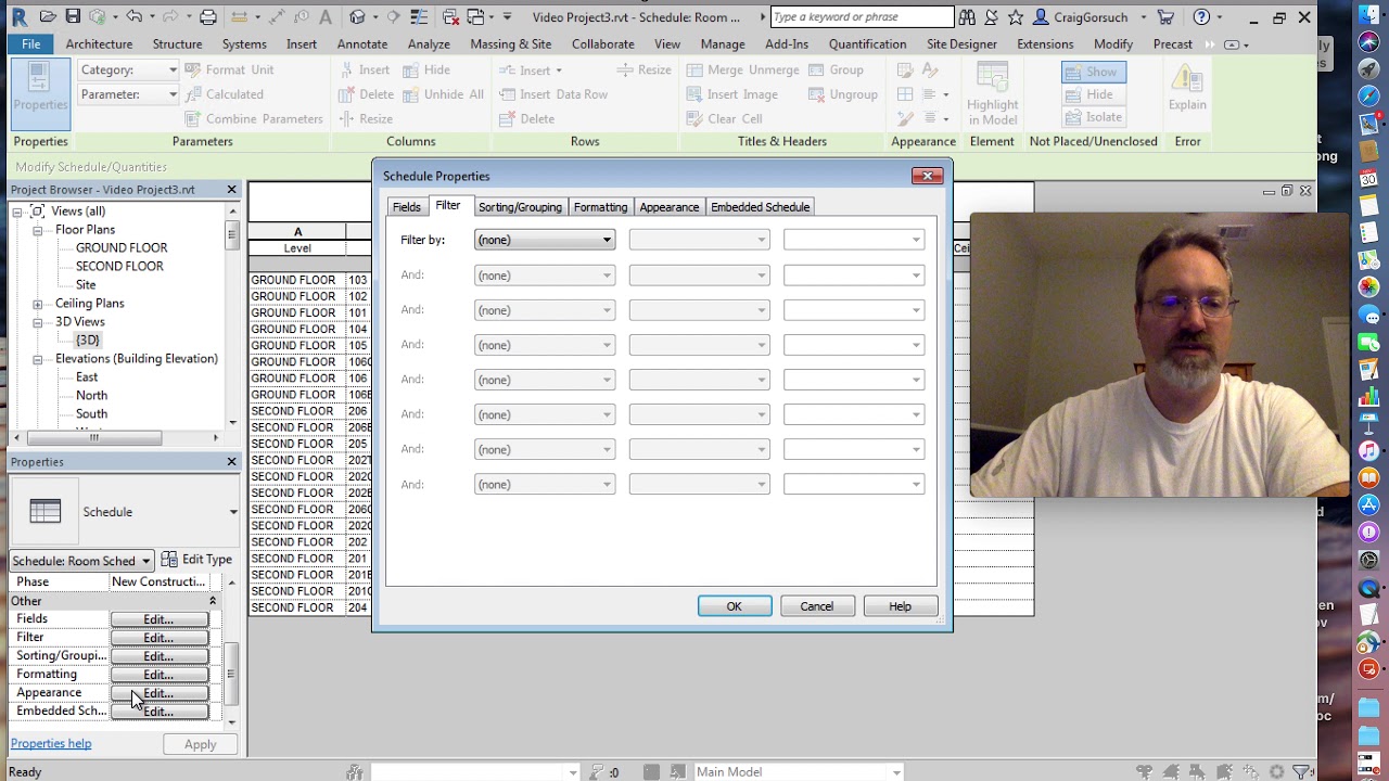 16 6 Creating Room Schedules - YouTube