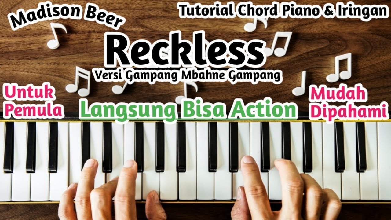 Chord Piano Reckless Madison Beer - YouTube