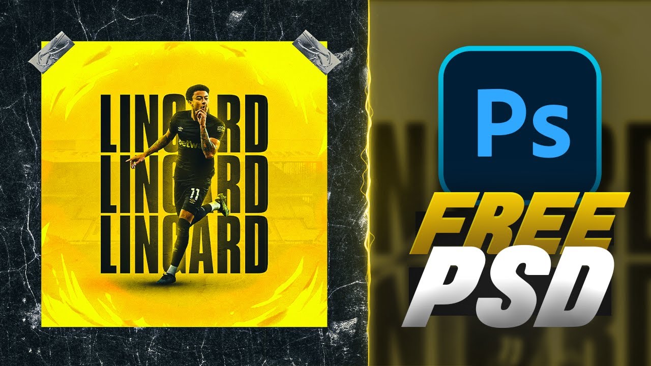 💥 Lingard Poster | Free Psd | Psd Breakdown | Poster Football ...