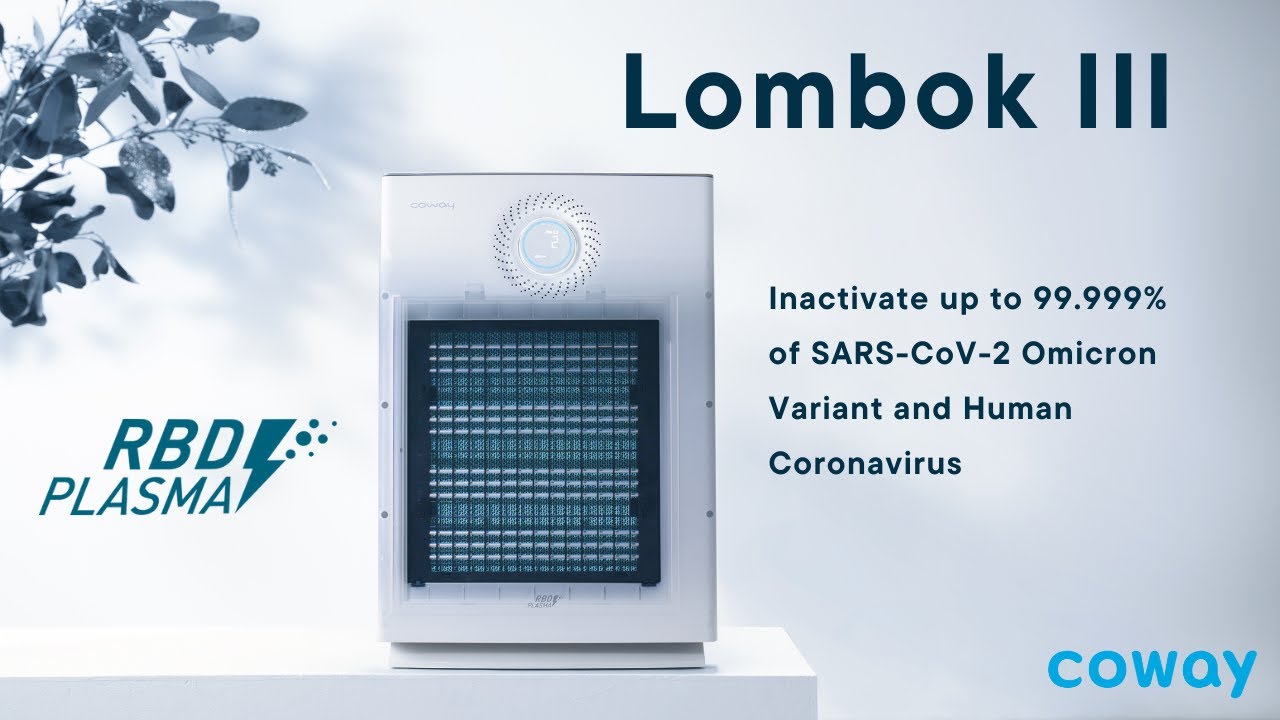 Lombok 3 - Coway Air Purifier | Stay protected with Coway's RBD Plasma ...