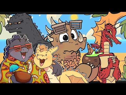 Godzilla & Kevin React to Anguirus' Vacation [Godzilla Animation]