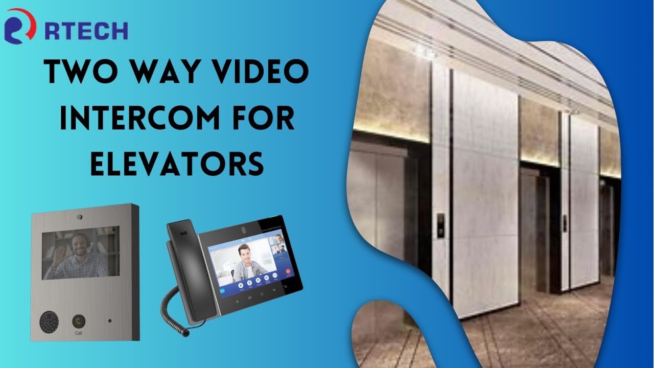 Two way video intercom for elevators - YouTube