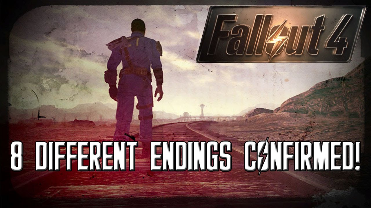 FALLOUT 4: 8 Different Endings? - YouTube